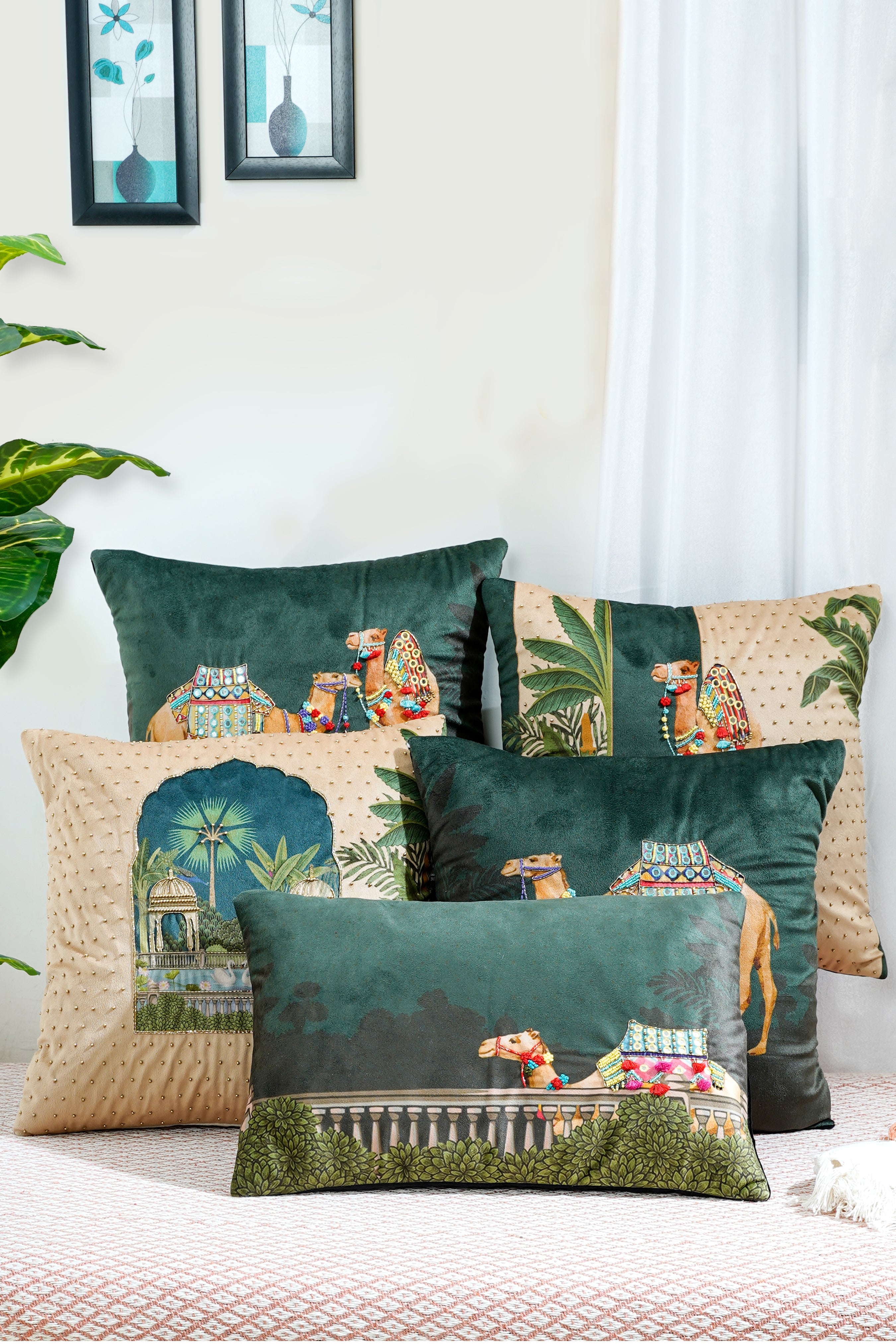 Royal Opulence Cushion Cover Collection – Mid July Home